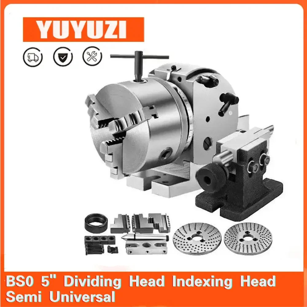 BS0-5-Dividing-Head-Indexing-Head-Semi-Universal-With-Indexing-Plates ...