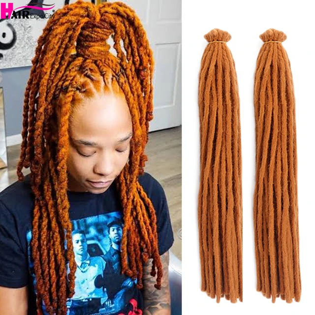 Burnt Orange Dreadlocks