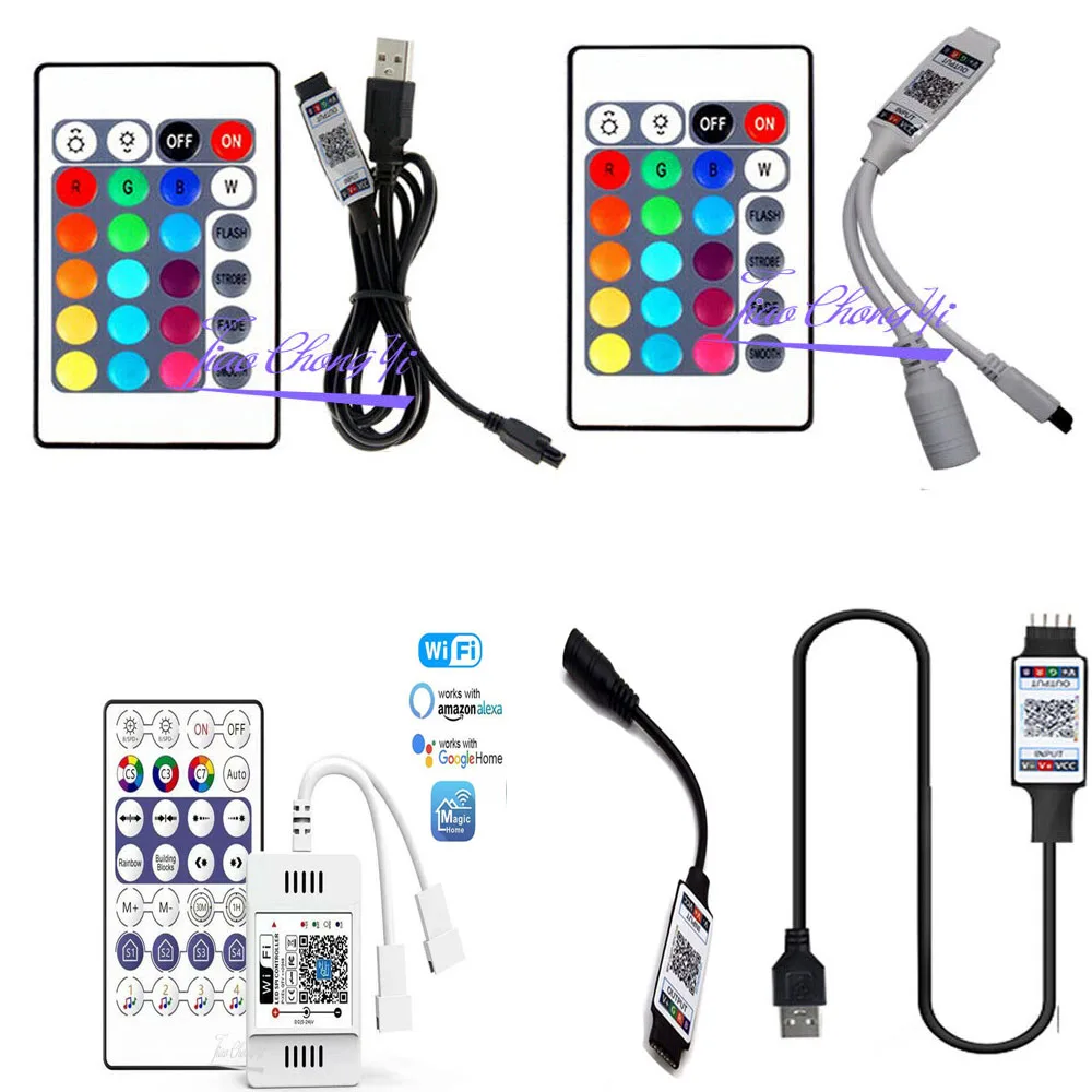 DC5V-12V-24V-WiFi-Bluetooth-USB-LED-Mini-RGB-Controller-For-5050-2835 ...