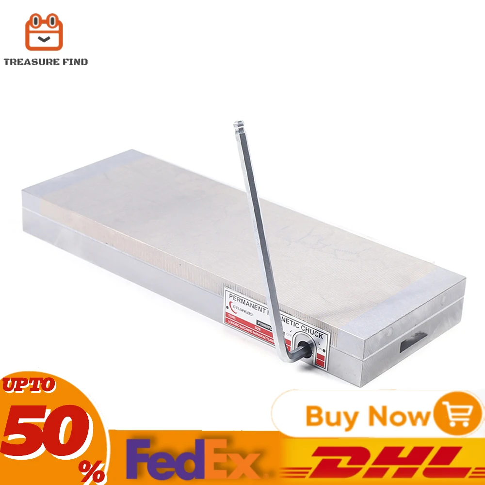 Permanent-Magnet-Chuck-Strong-Suction-Magnetic-Steel-Precision ...