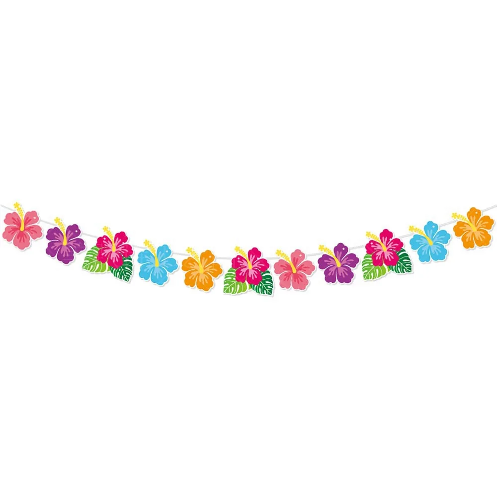 Luau Party Border