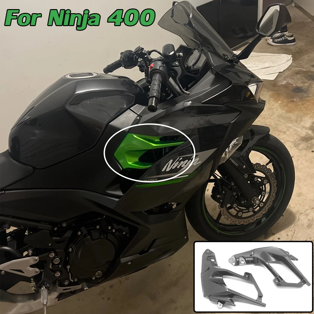 For-Kawasaki-Ninja-400-Side-Panel-Front-Upper-Frame-Cover-Fairing-Cowl ...