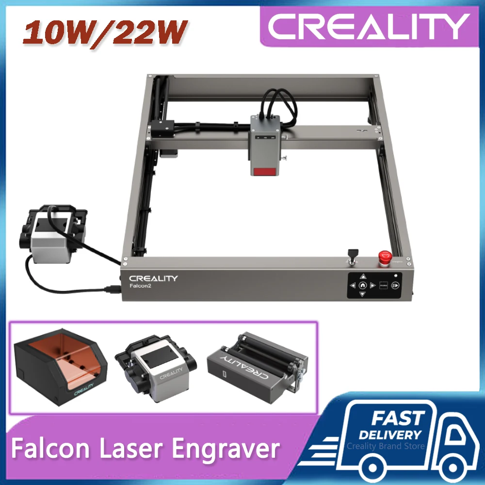 Creality-Falcon-Laser-Engraver-10W-22W-Laser-Power-with-400x415mm ...
