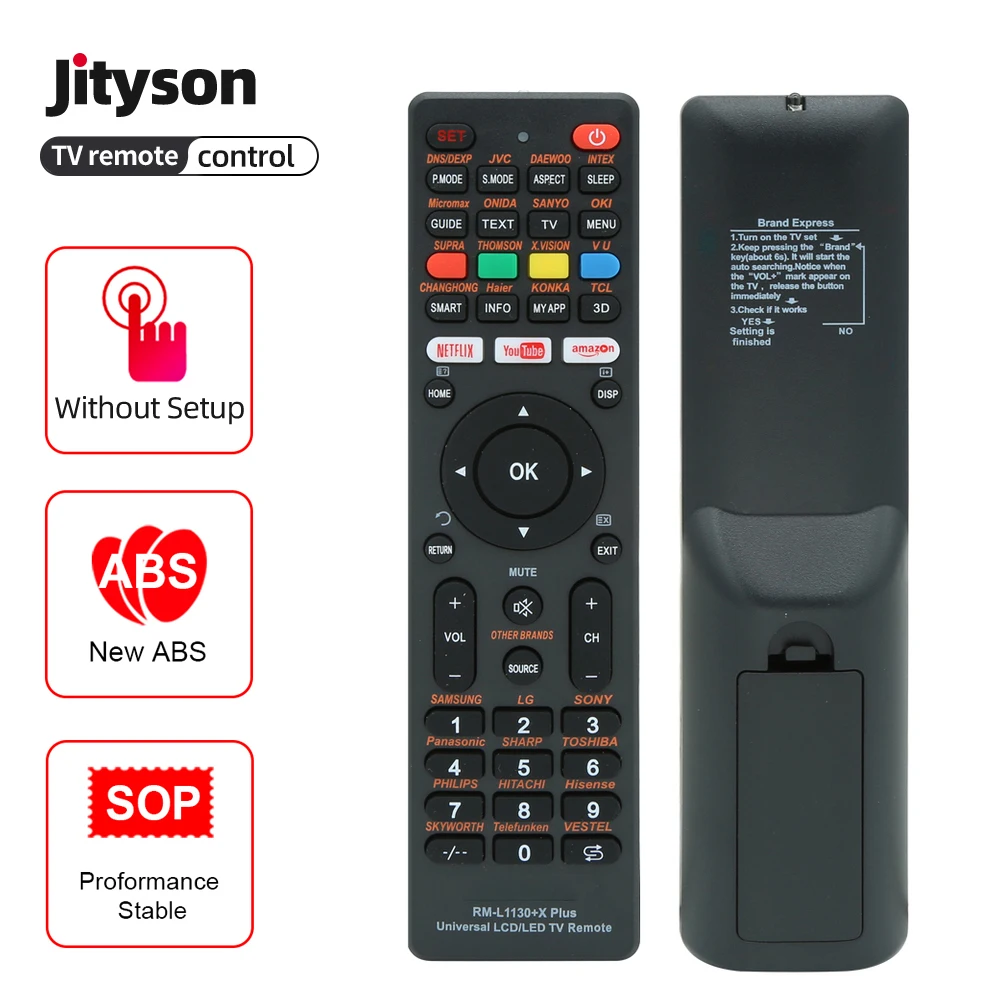 Universal all brands smart tv remote control for led lcd tv remote ...