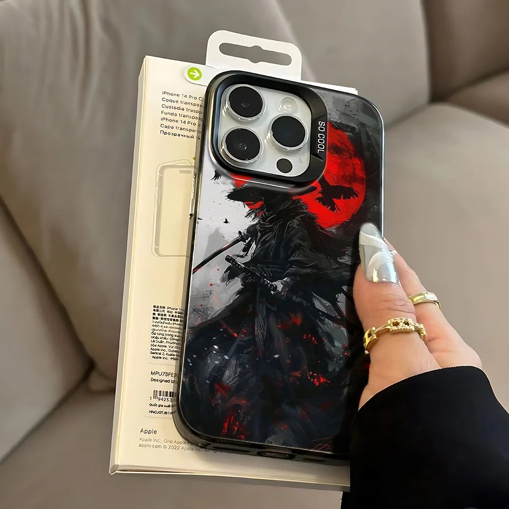 Чехол для телефона Japan Ghost Face Samurai для Oppo A3x A60 A79 A98 A1 ...
