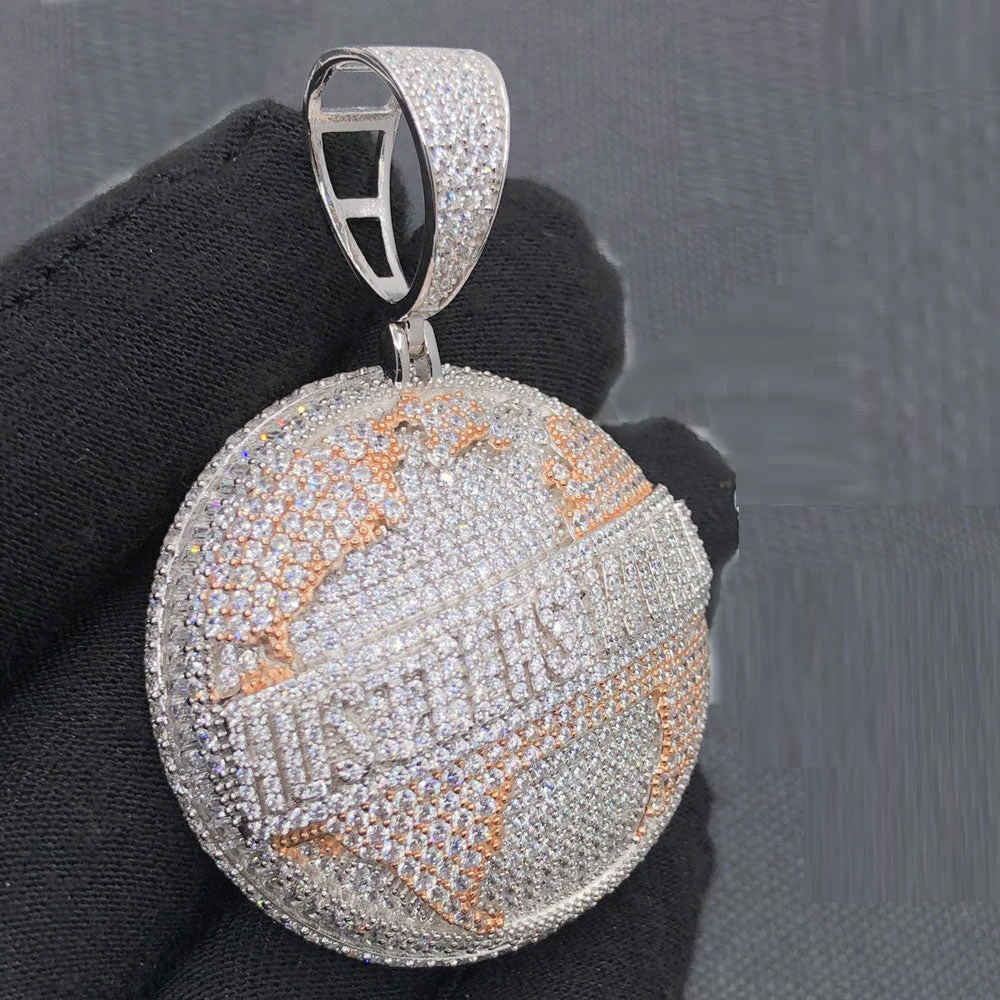 Gold World Globes Pendant | Globe Necklace Men | Globe Necklace Pendant ...