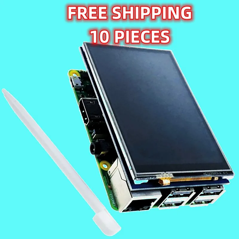10 pcs electronics Raspberry Pi 3.5 inch HX8357D TFT LCD module 320RGB ...