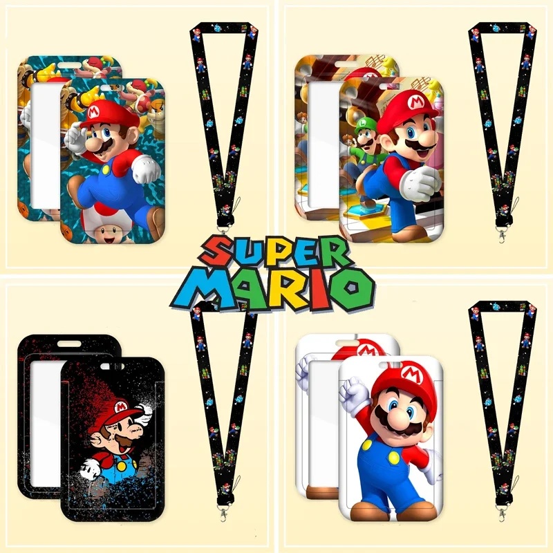 Super-Mario-Card-Cover-Holder-Anime-Student-Bus-Card-Children-Campus ...