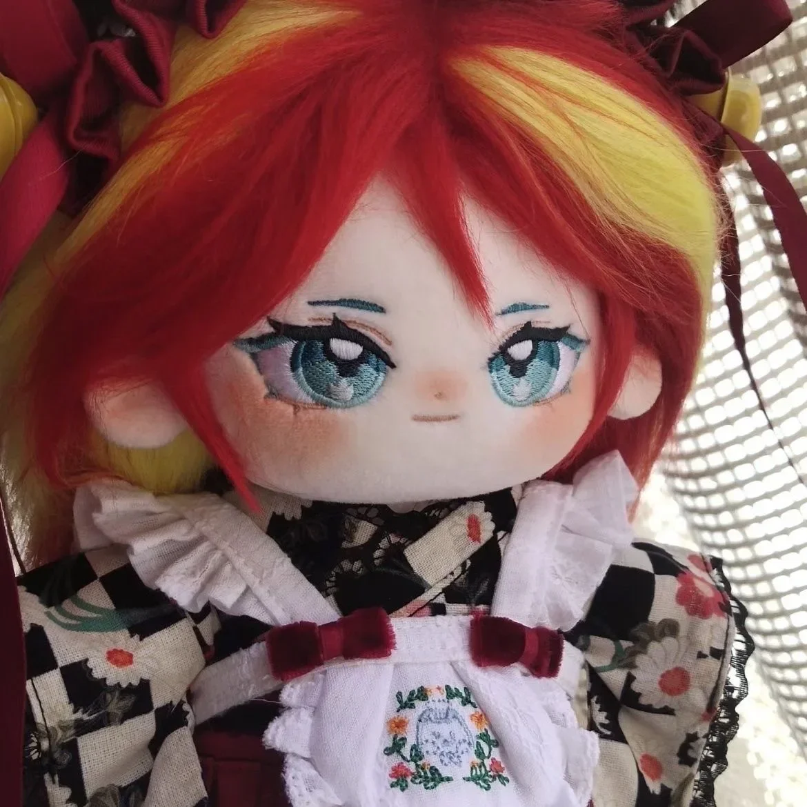 20cm AVA Anime MLP Pony Rainbow Girl Fluttershy Plush Doll Body Dress ...