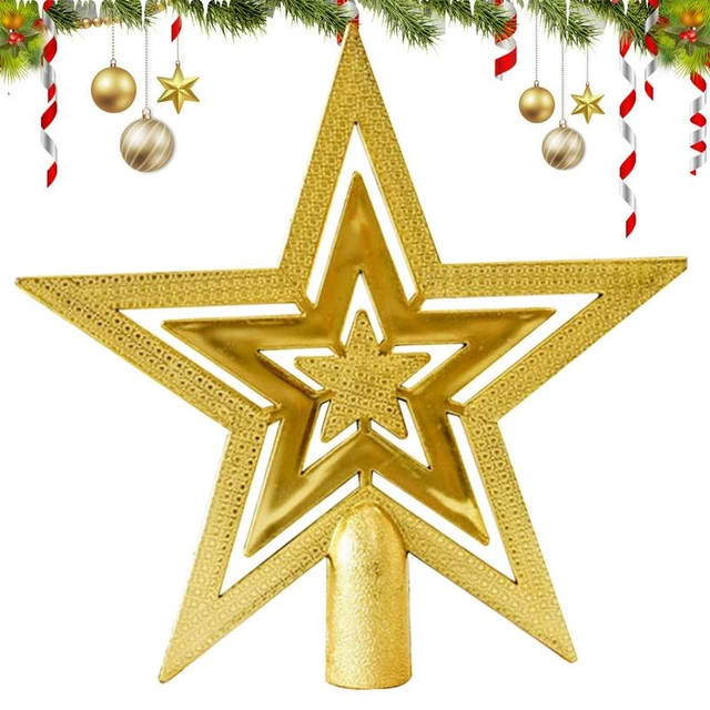 Christmas Tree Topper Star Clip Art