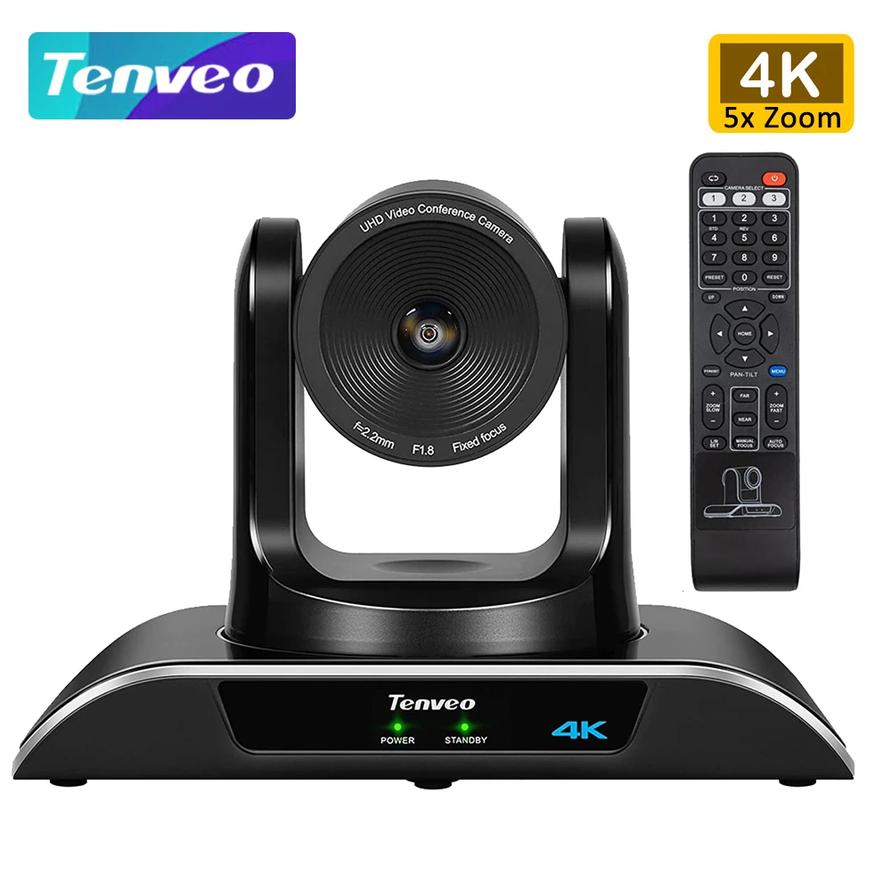 4k Ptz Zoomable Webcam Usb Video Conference Camera With 5x Digital Zoom ...