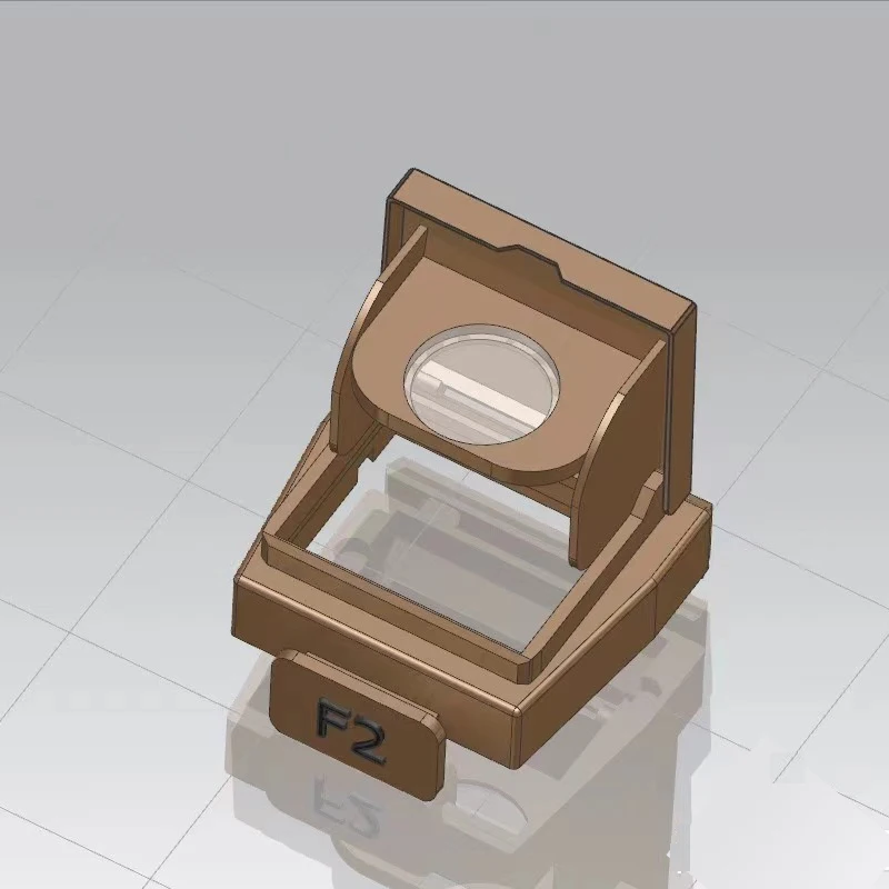 3D printed waist-level viewfinder, which can replace the original large ...