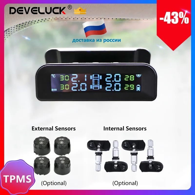 Car-TPMS-Tire-Pressure-Monitor-System-Automatic-Brightness-Control ...