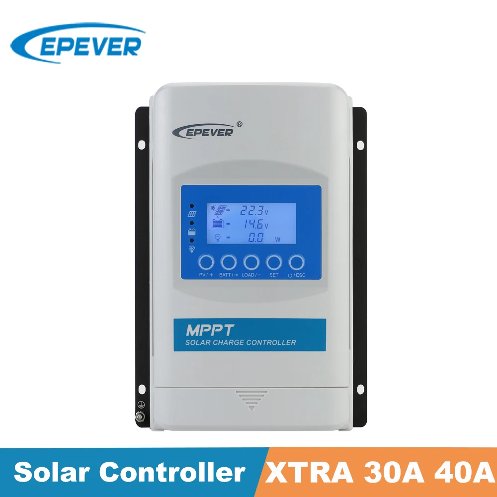 EPever-MPPT-30A-40A-and-Max-PV-Voltage-150V-Solar-Charger-Controller ...