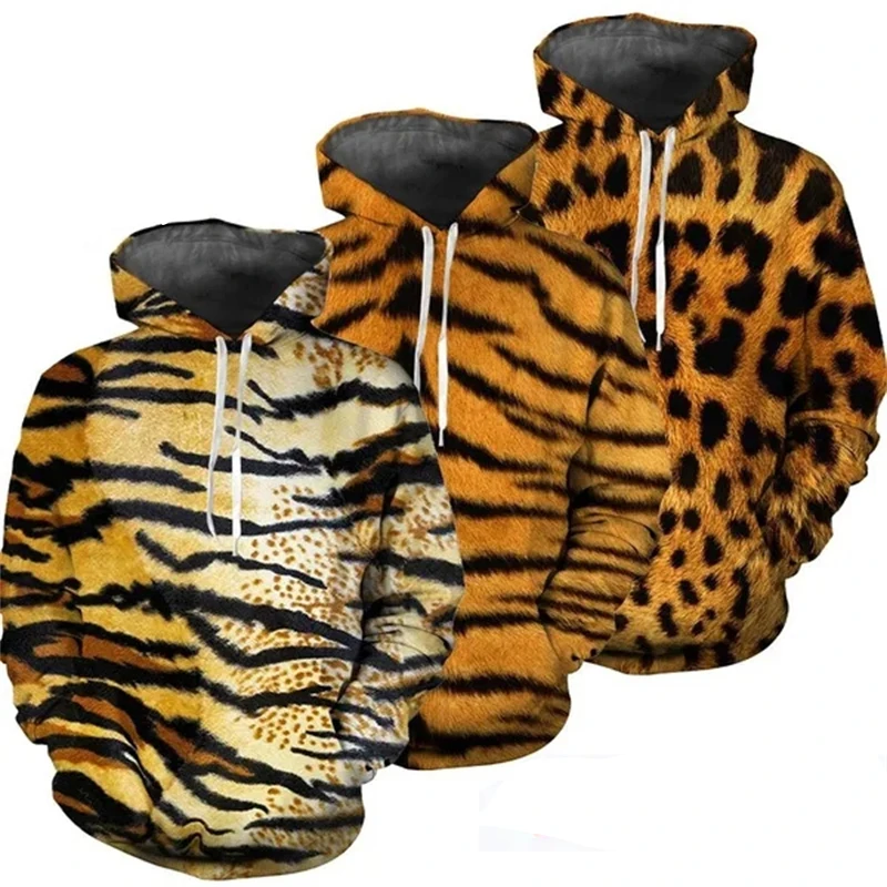 New-Fashion-Funny-3D-Animal-Lion-Tiger-Leopard-Print-Tiger-Clothes ...
