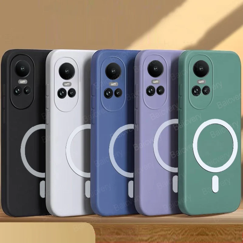 جراب هاتف شحن لاسلكي مغناطيسي ، غطاء هاتف ، OPPO Reno 10 5G CPH2531 ...