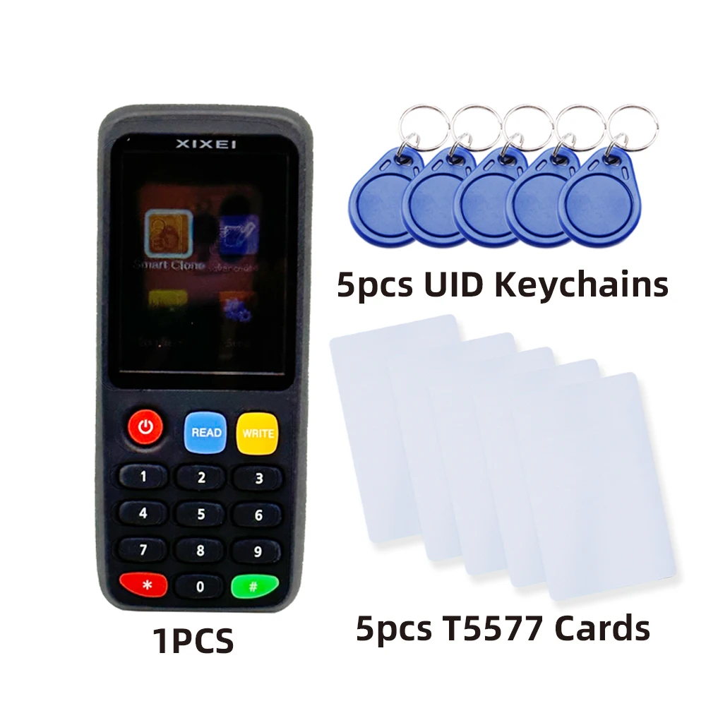 X7-Smart-Card-Reader-RFID-Key-Clone-Copier-IC-ID-Programmer-Key-Tag-UID ...