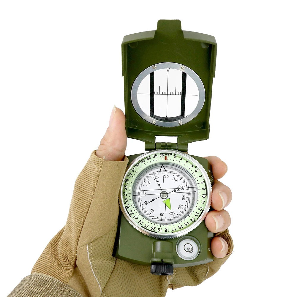 Waterproof High Precision Compass Glow-in-the-dark Dial Outdoor Gadget ...