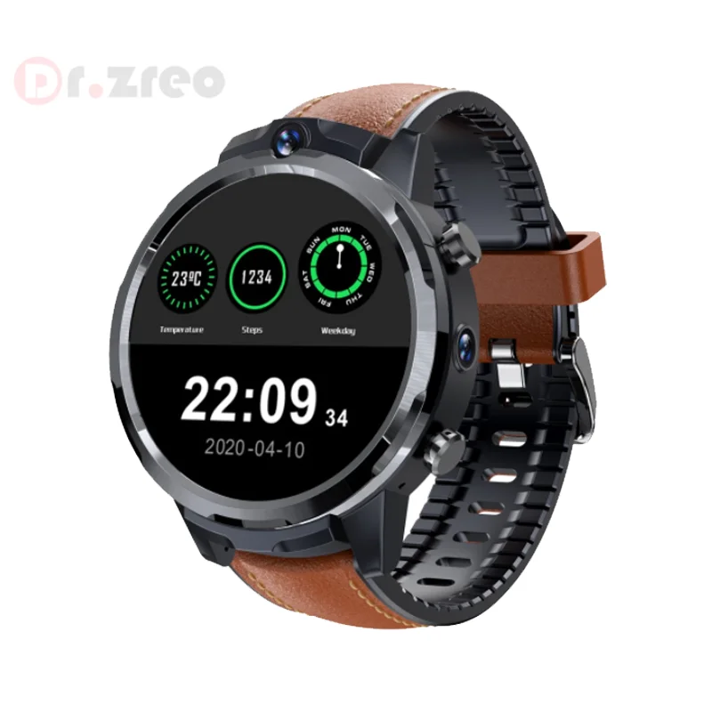 Android-Smart-Watch-Phone-4G-Network-Wifi-1-6-Inch-Full-Round-Touch ...