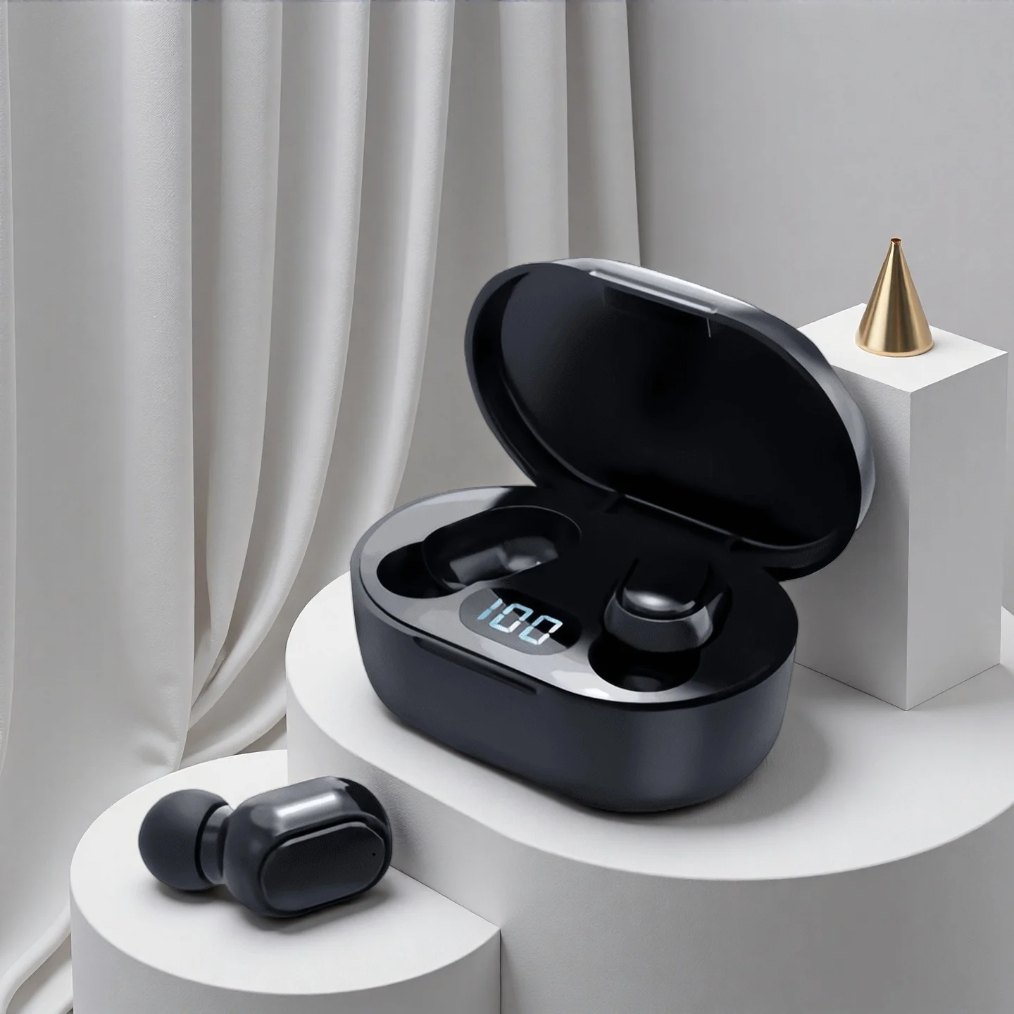 TWS E7S Wireless Earbuds Bluetooth 5.3 Stereo Sport Headphones with ...