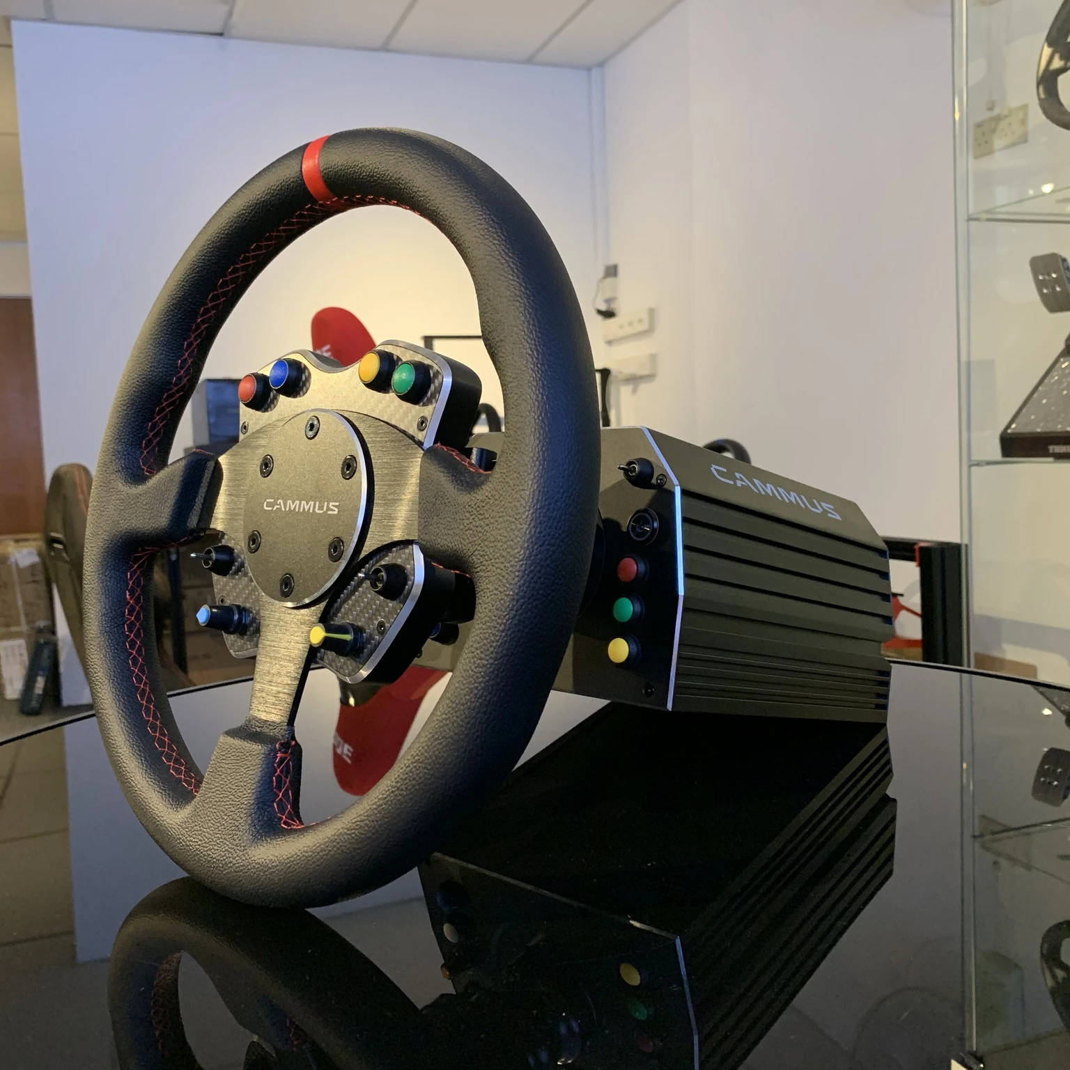 CAMMUS Racing Simulator Motion WB15 Direct Drive Base+ GTS Steering ...
