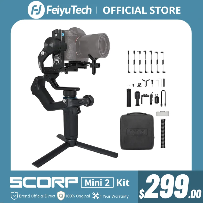 FeiyuTech-SCORP-Mini-2-Official-All-in-One-3-Axis-Handheld-Camera-Phone ...