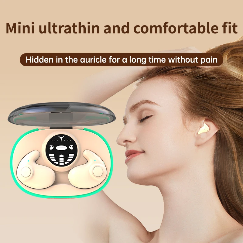 Miniature-Earbuds-Wireless-Bluetooth-Headset-Sports-Sleep-Invisible ...