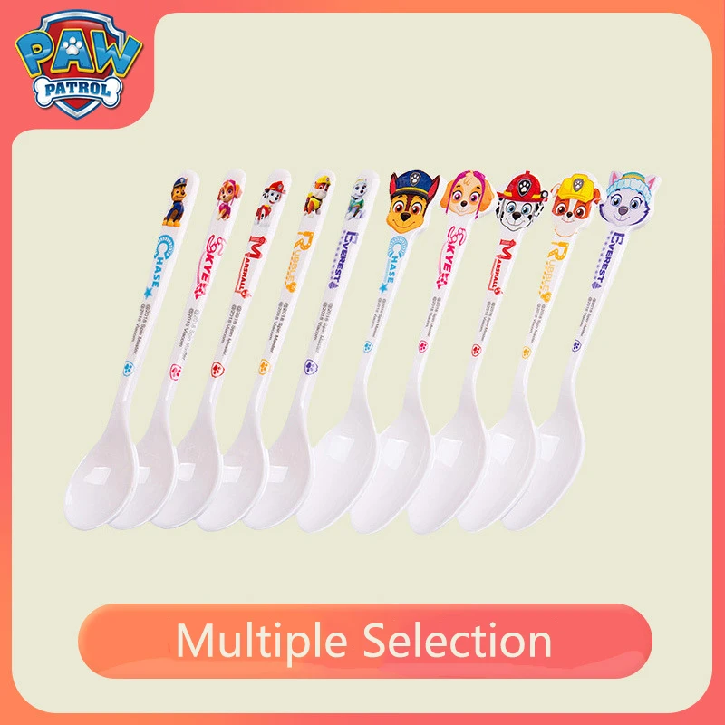Paw-Patrol-anime-figure-toy-Baby-Children-Cartoon-Spoon-bowl-tableware ...