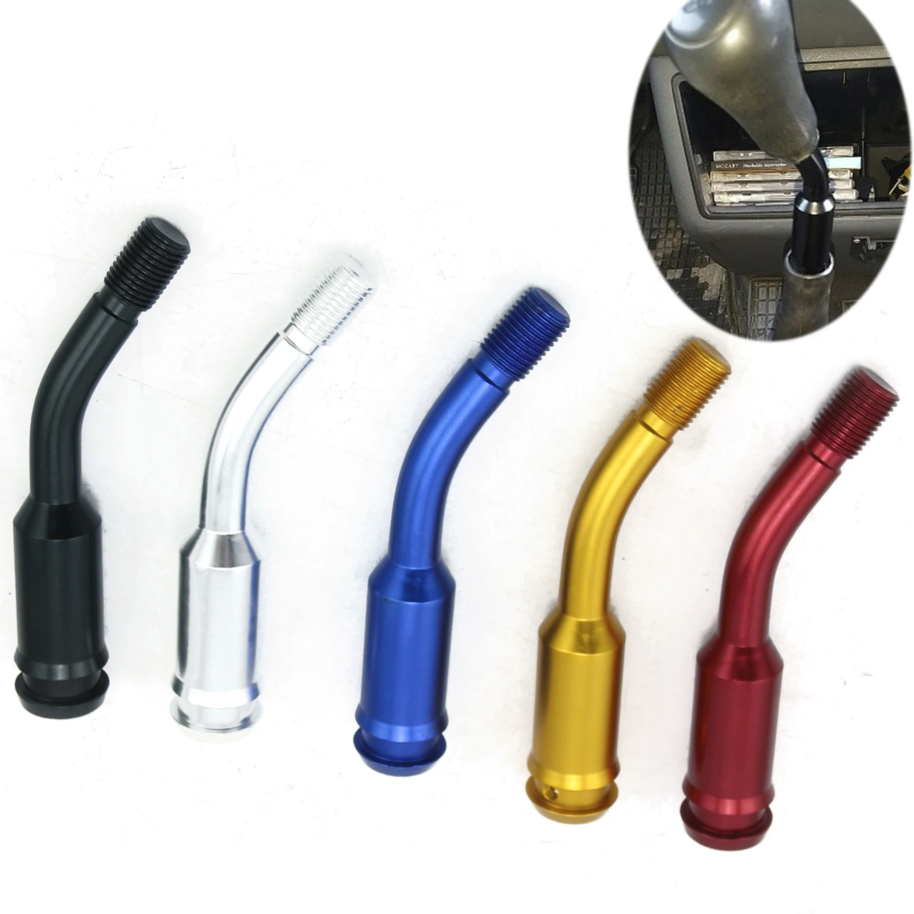 Новый алюминиевый удлинитель рычага переключения передач, длина 134 мм, ручка переключения ...