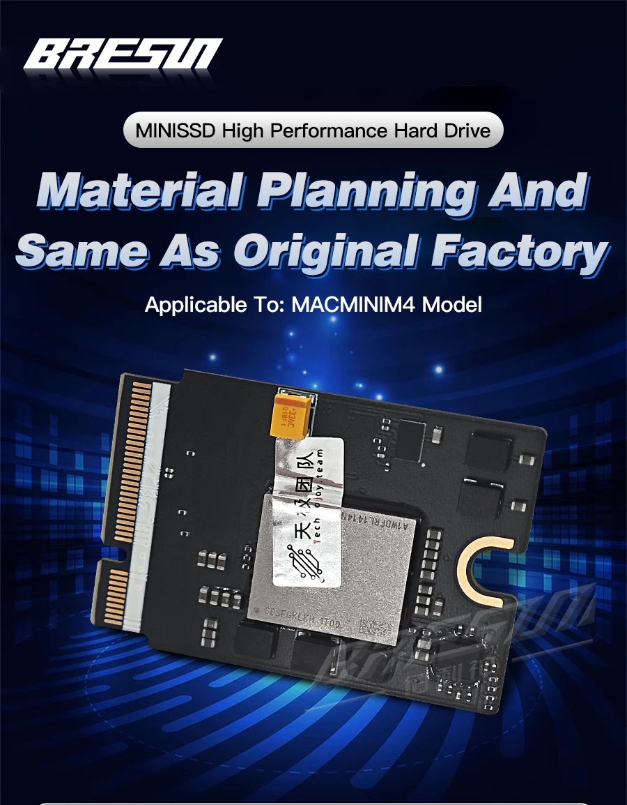 1TB SSD Internal 1TB SSD Storage Upgrade For M4 Mac Mini | Internal Hard Drive With 3300 MB/s ...