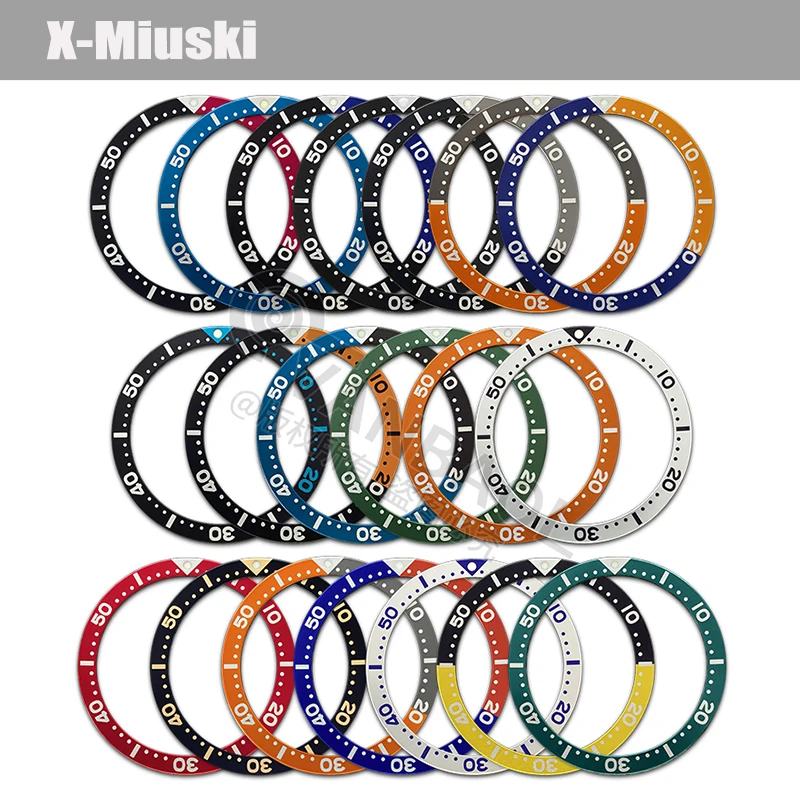 38mmx31-5mm-SKX007-Watch-Bezel-Insert-Fit-For-Seiko-SKX007-SKX009-SRPD ...