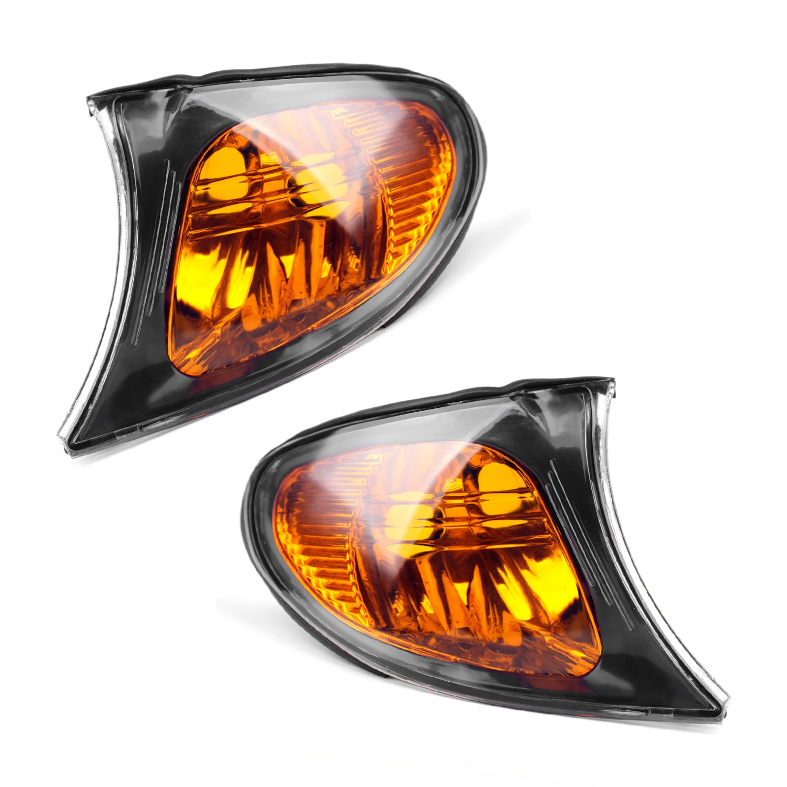 Car Front Indicator Turn Signal Corner Lights For BMW 3 Series E46 4 ...