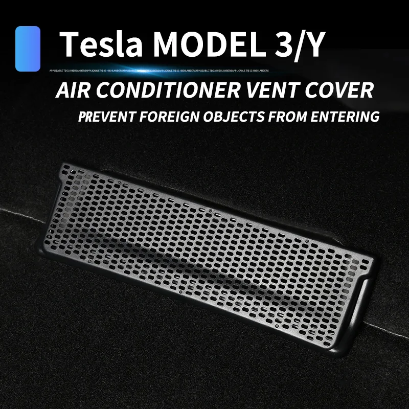 For-Tesla-Model-3-Y-Under-Seat-Air-Conditioning-Outlet-Protective-Cover ...