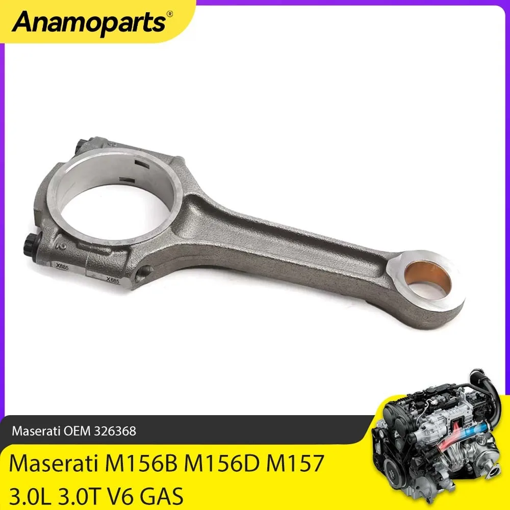 Engine-Parts-Connecting-Rod-Fit-3-0-L-T-M156B-M156D-For-Maserati-Ghibli ...