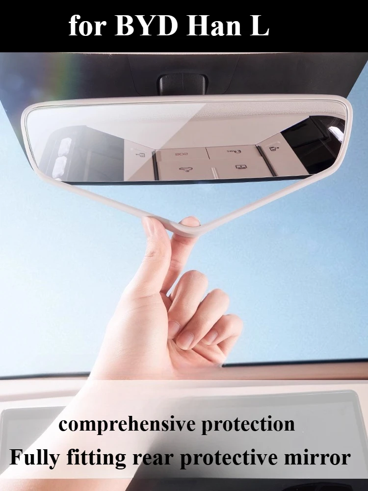for BYD Han L DMI interior rearview mirror frame silicone strip EV ...
