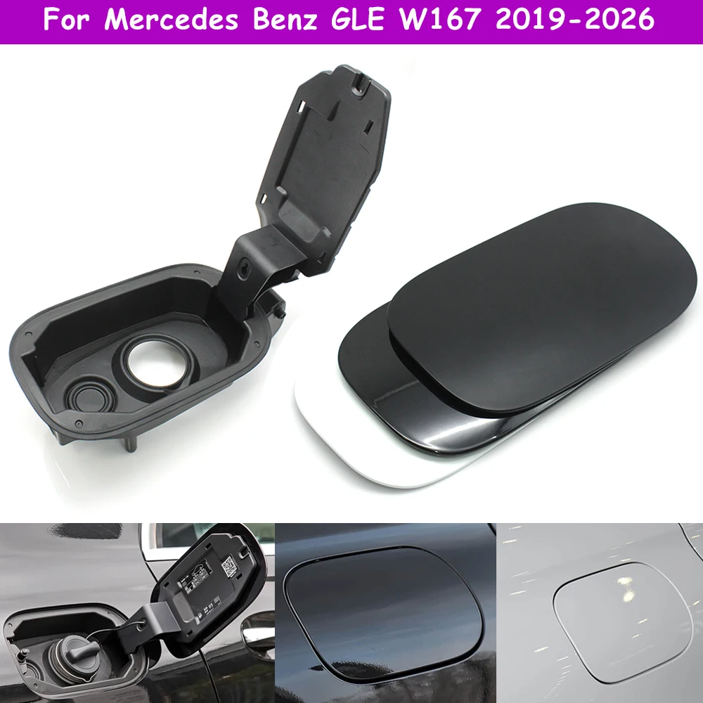 W167 2019-2026 Car Exterior Fuel Tank Outer Cover Cap Filler Recess ...