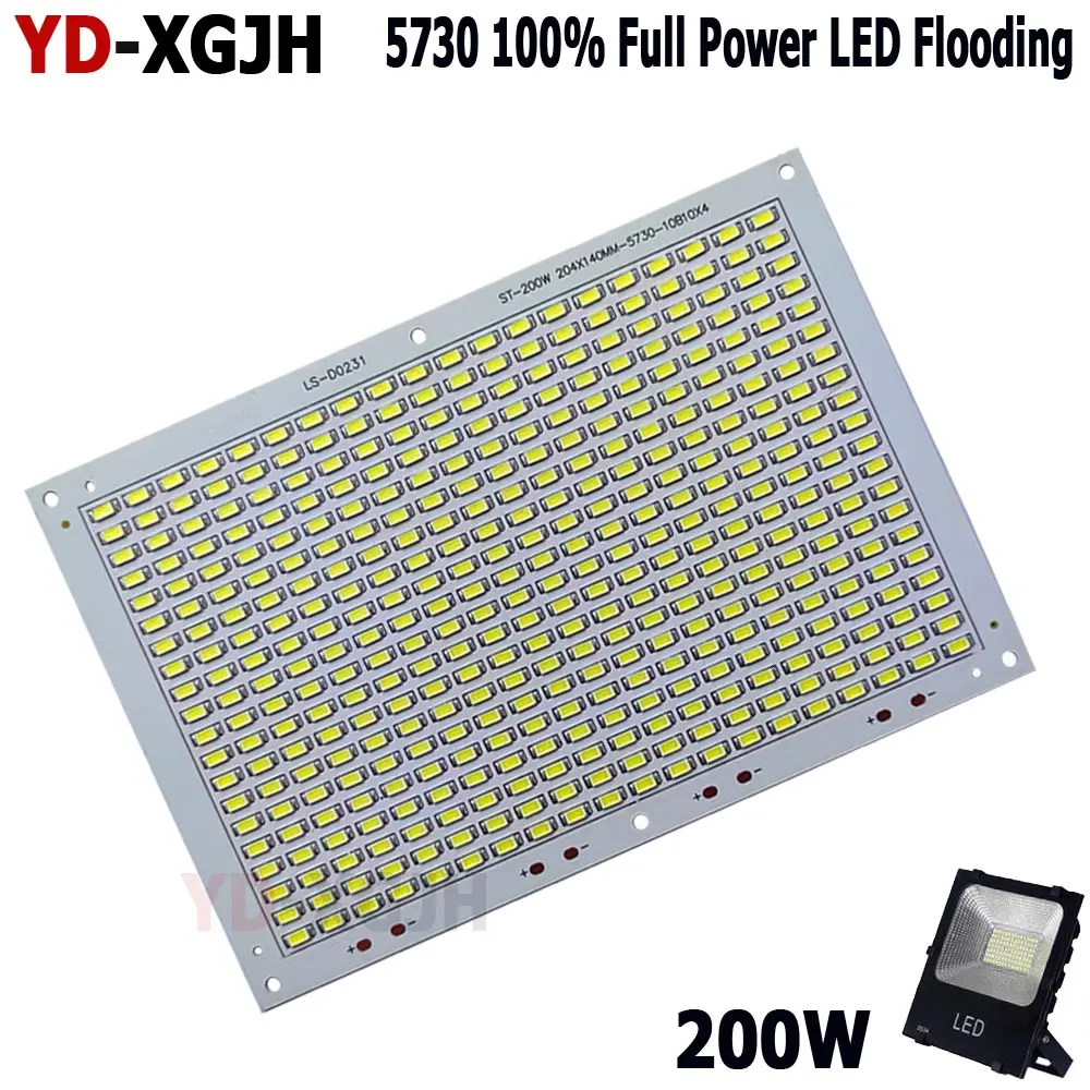 LED-PCB-Floodlight-Plate-100W-150W-200W-SMD-5730-Aluminum-Heatsink ...