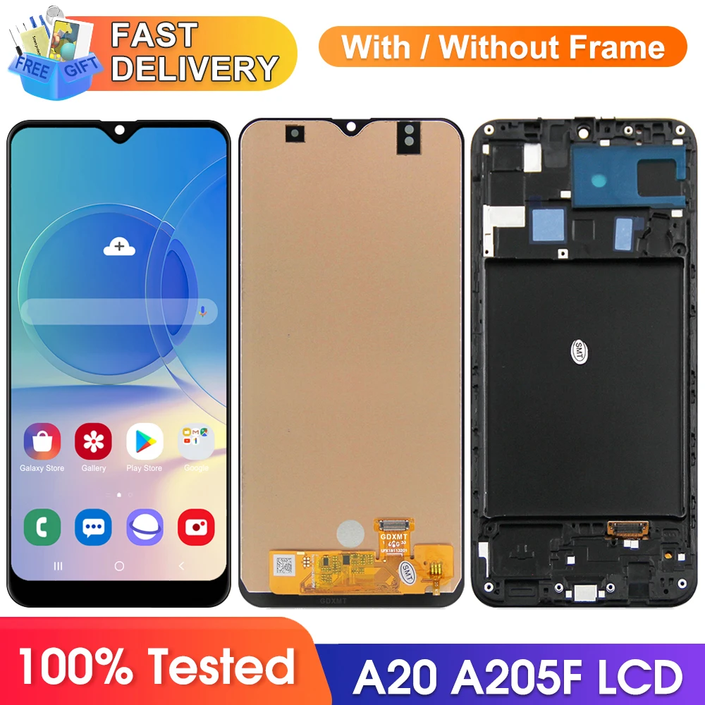 A20-Display-Screen-Replacement-for-Samsung-Galaxy-A20-A205-A205F-LCD ...