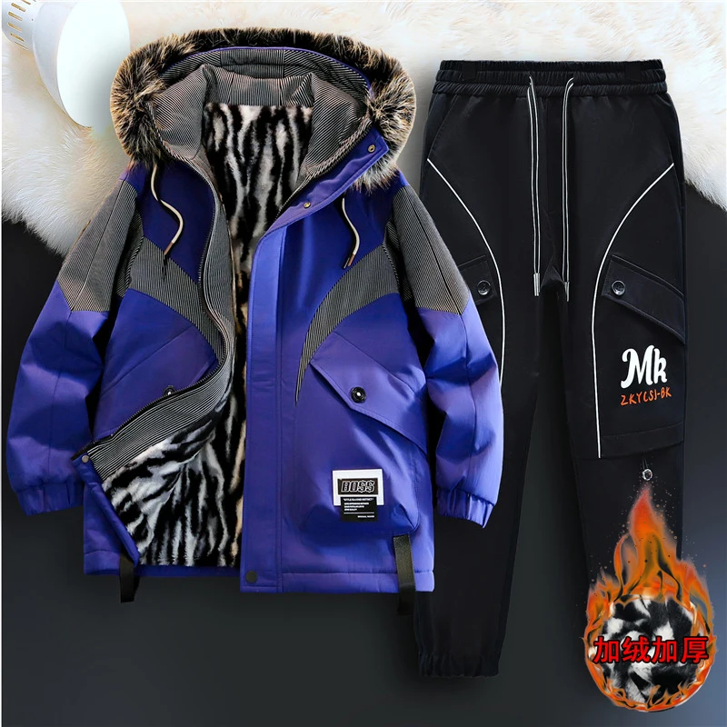 Winter-Men-Thick-Warm-Tracksuit-Set-Men-Fashion-Clothing-Sportswear-Fur ...