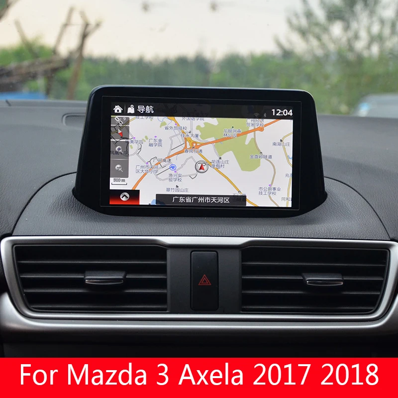 For-Mazda-3-Axela-2017-2018-Car-GPS-Navigation-Screen-Tempered-Glass ...