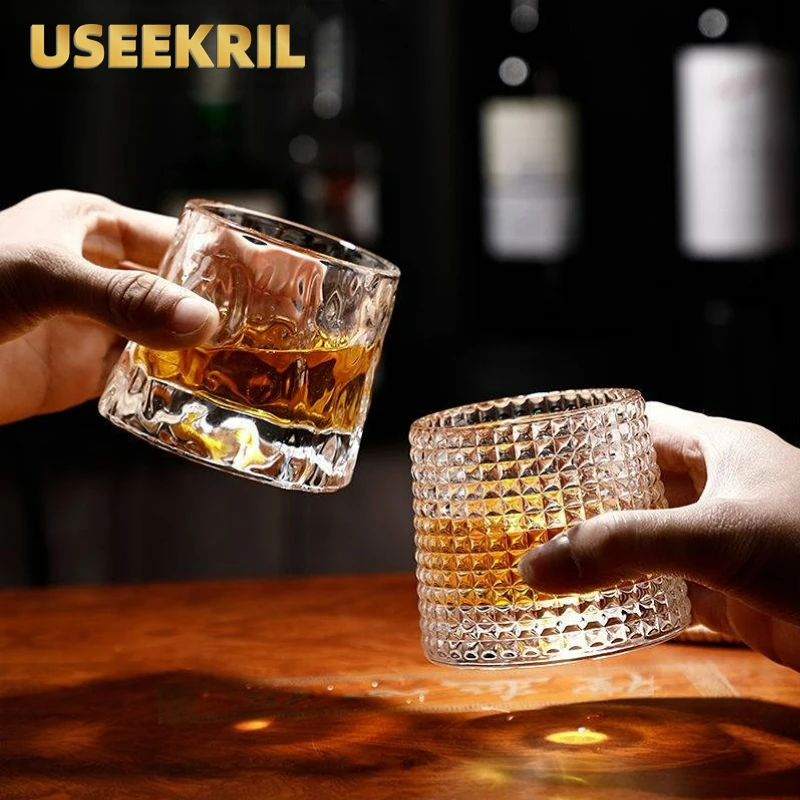 Vaso-de-whisky-giratorio-creativo-con-rayas-copa-de-jugo-transparente ...