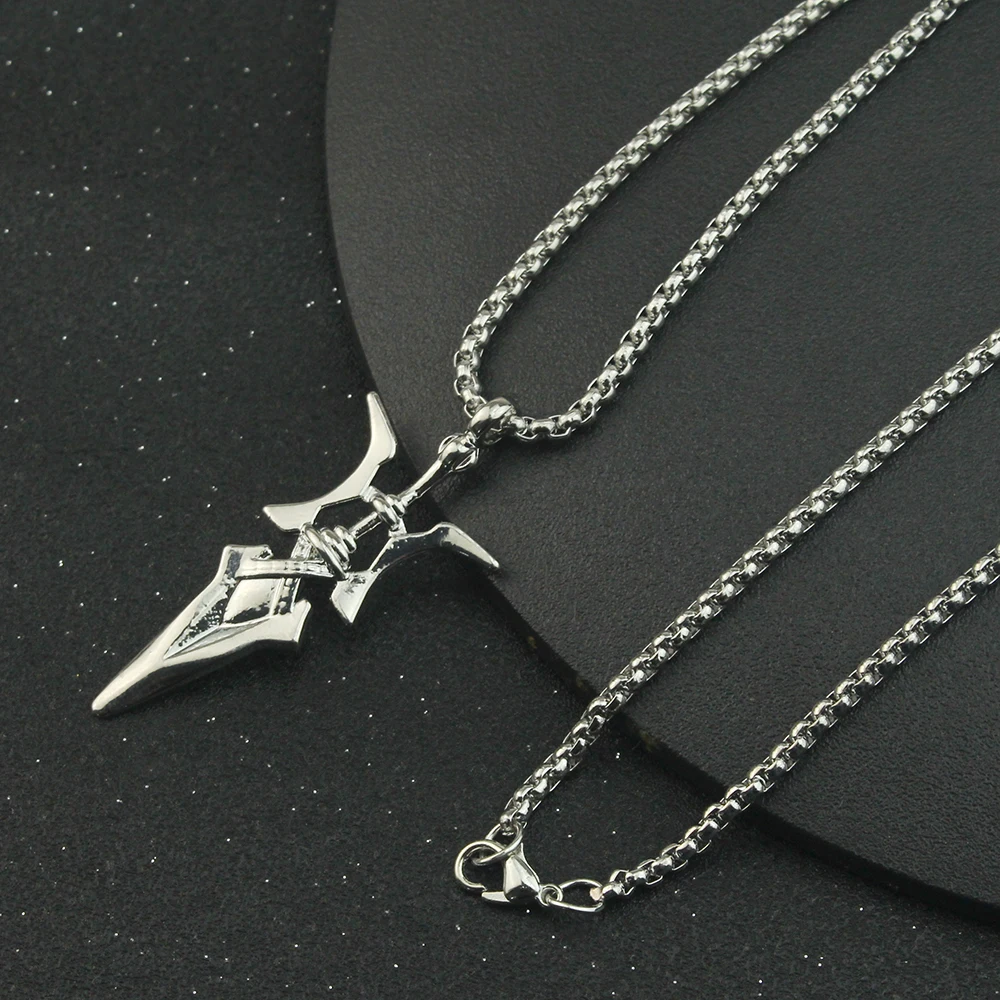 Anime Death Note Misa Amane Cosplay Necklace Halberd Pendant Necklaces ...