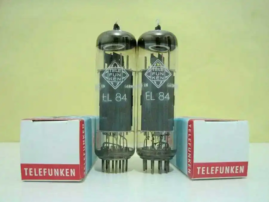 The all new TELEFUNKEN Delugeot EL84 electronic tube generation 6P14 6BQ5 provides matching ...
