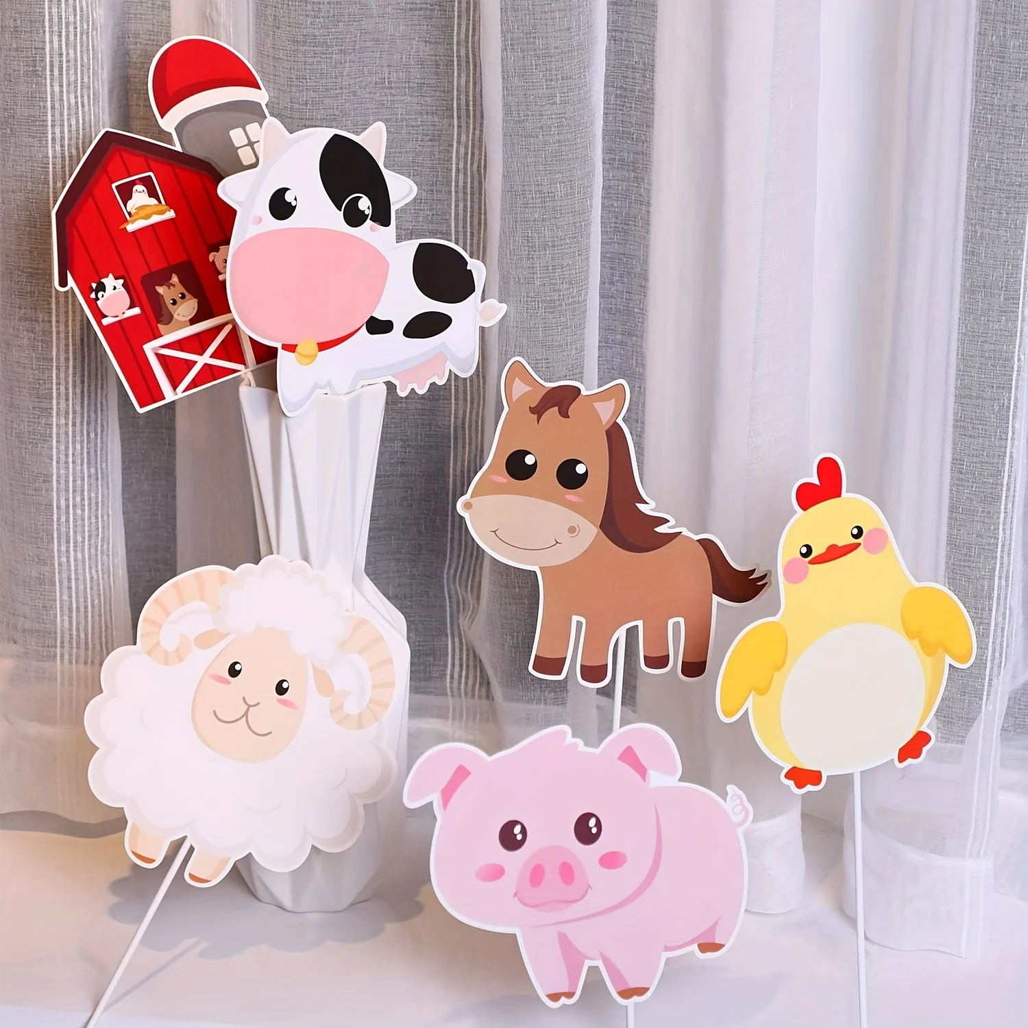 Farm Animal Centerpieces