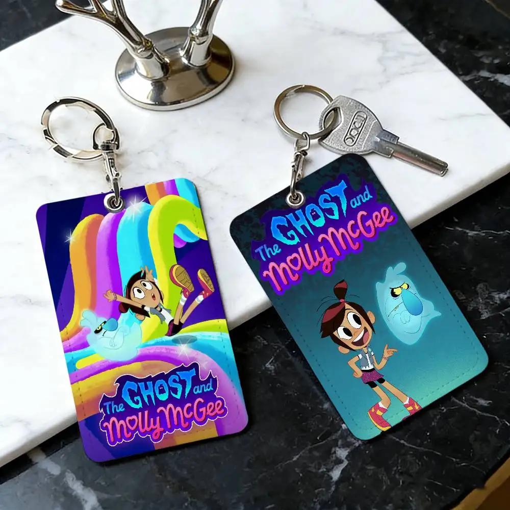Anime Ghost Molly McGee Card Holder Men And Womenn Universal Antirust ...