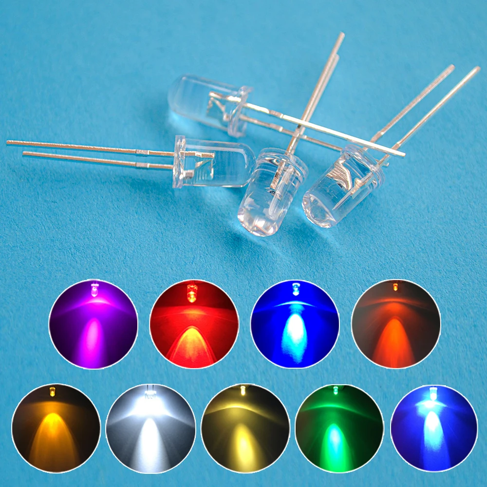 Electronic Component Emitting Diodes | Uv Lamp Diodes | 5mm Led Diode ...