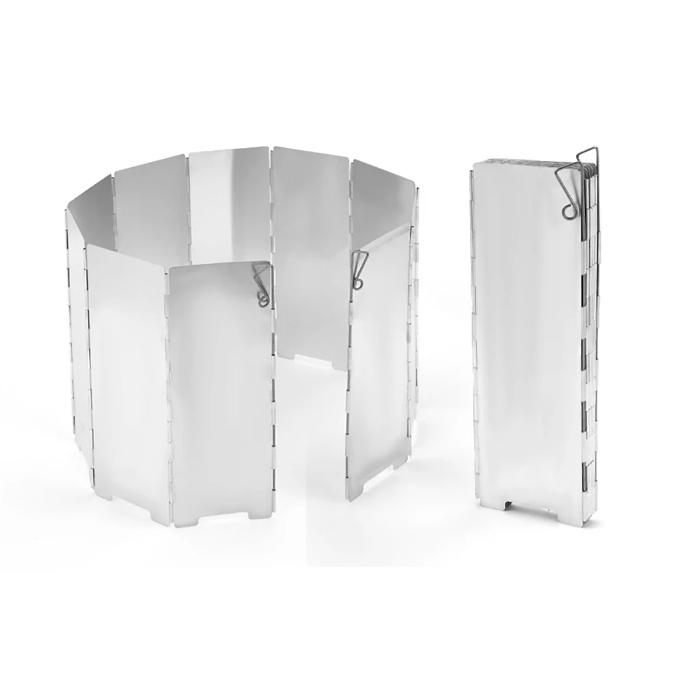 Foldable Aluminum Camping Stove Windshield – Adventure Jem