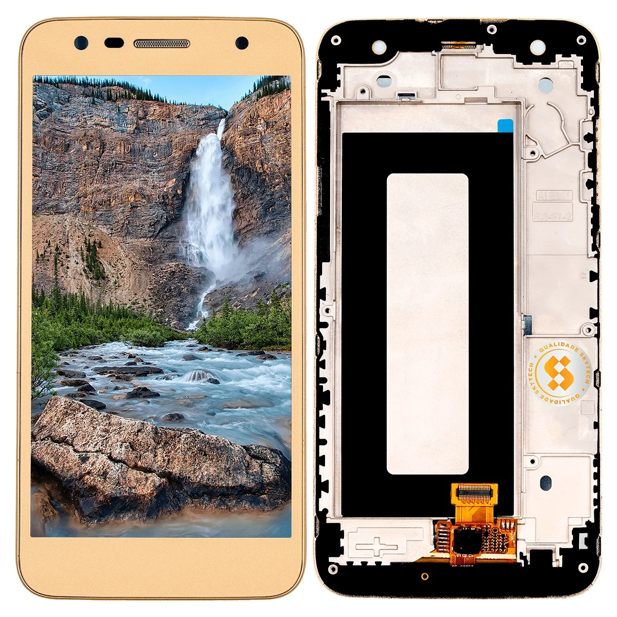 Front Screen LCD Display Compatible with LG K10 Power 320tv Golden With ...