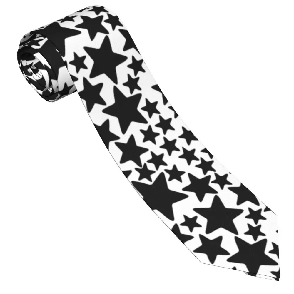 Five-Pointed-Star-Men-Neckties-Slim-Polyester-8-cm-Wide-Neck-Tie-for ...