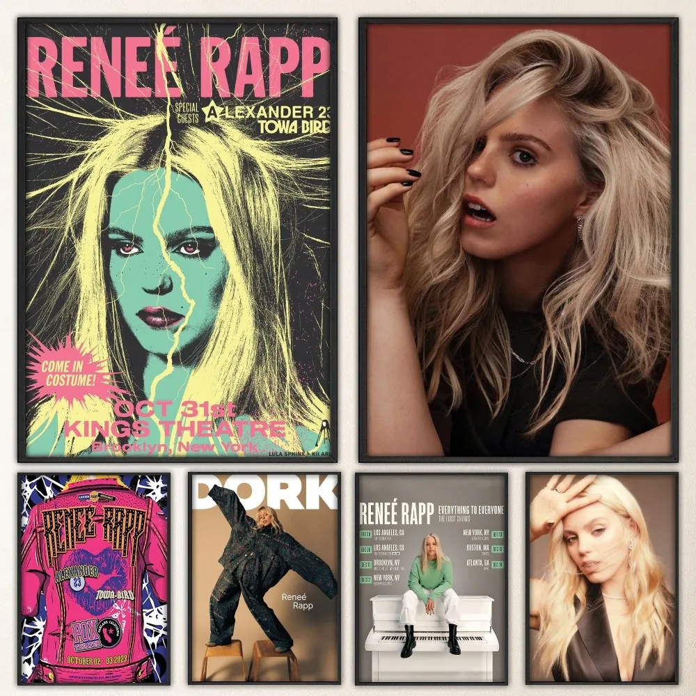Singer-Renee-Rapp-Poster-Prints-Poster-Wall-Painting-Bedroom-Living ...